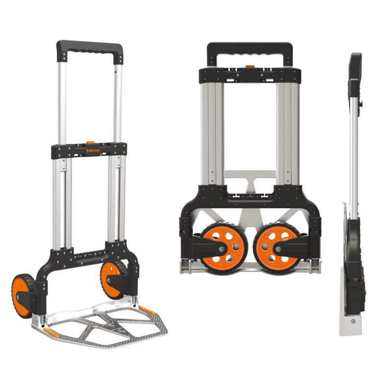 Chariot diable pliable professionnel 125 kg BRIXO - Univers du Pro