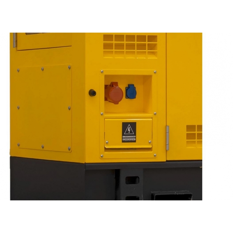 Groupe electrogène 30kVA Diesel Triphasé Monophasé AVR ATS Démarrage ...