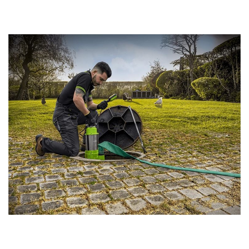 Pompe d'évacuation Eaux chargées 750W - Vide piscine, eaux de pluie ...