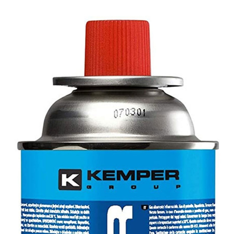 Pack de 16 Bouteilles de gaz Cartouche gaz KEMPER 220g butane UN2037 ...