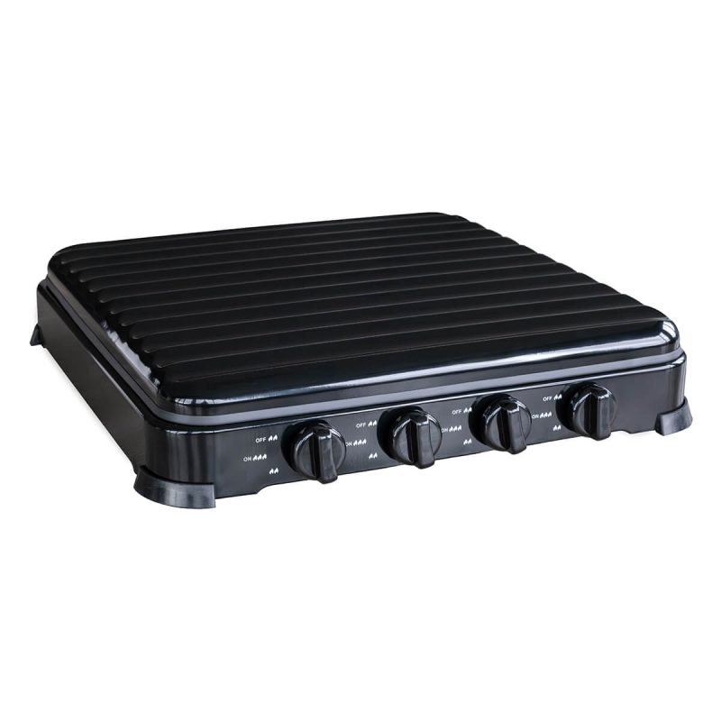 Plaque de cuisson gaz portable 4 feux 8800W Gaz Butane ou Propane